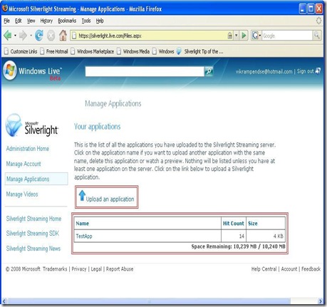 Explore .NET with Vikram Pendse: Silverlight “Live” Streaming